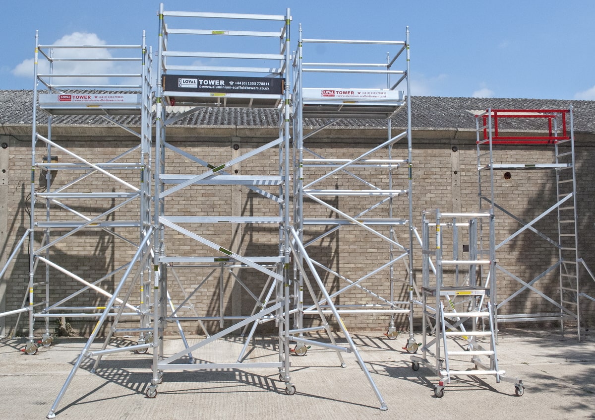 SUPER DIY Aluminium Scaffold Towers, Heavy and Light Duty